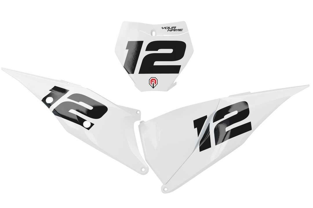 KTM Number Plates - Stock – Armored Graphics
